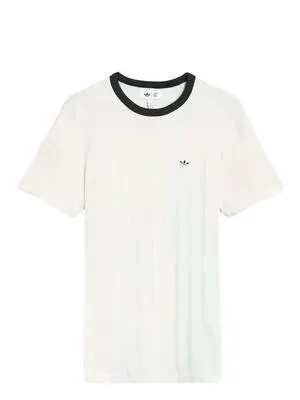 Adidas Ribbed T-shirt - White