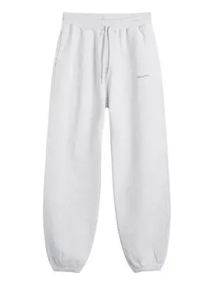 COLE BUXTON Mini Logo Sweatpants - Light Grey Marl