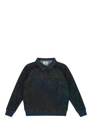 Aimé Leon Dore Geometric-pattern Sweater - Black