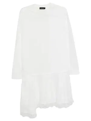 TOUT A COUP Patchwork Dress - White