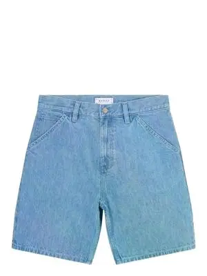 EDWIN Washed Denim Shorts