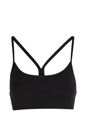 Vuori Allthefeels Stretch-jersey Soft-cup Bra - Black