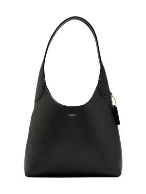 Coach Brooklyn 28 Leather Shoulder Bag - Black