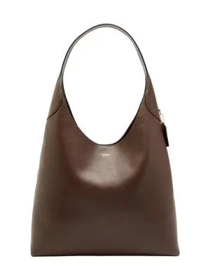 Coach Brooklyn 39 Grained Leather Shoulder Bag - Brown