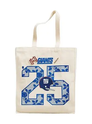 Mitchell & Ness Canvas NFL Team Tote Bag Giants