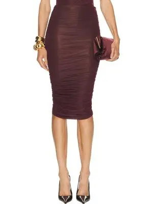 MAYGEL CORONEL Dasos Skirt - Vino