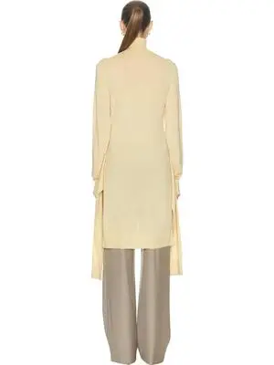TOTÊME Double-sleeve Turtleneck Sweater - Champagne