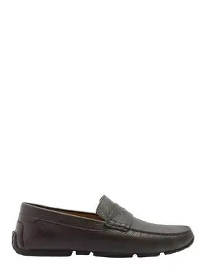 Bally Pilot Leather Loafers - Brown