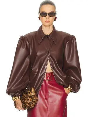 ROWEN ROSE Rowen Rose Bomber Jacket Brown