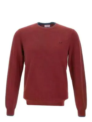SUN 68 Crew-neck Sweater - Red