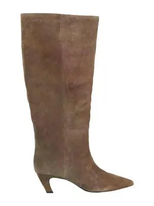 Ash 50mm Pointed-toe Boots - Brown