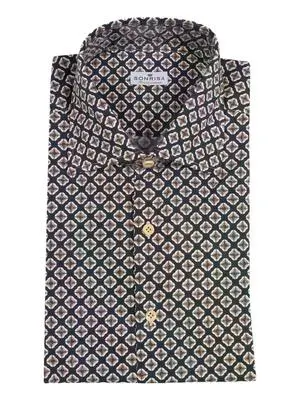 SONRISA Patterned Shirt - Blue