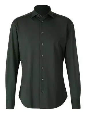 TRAIANO MILANO Buttoned Shirt - Green
