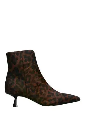 BIBI LOU 45mm Animal Print Heel Boots