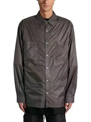 Rick Owens Pocket Overshirt - Grey