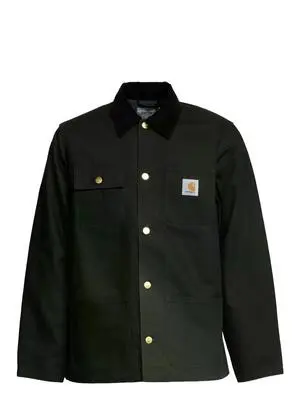 Carhartt Work In Progress Michigan Velvet-collar Button Jacket - Green