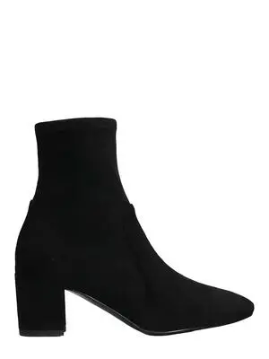 BIBI LOU 60mm Pointed Block-heel Boots - Black
