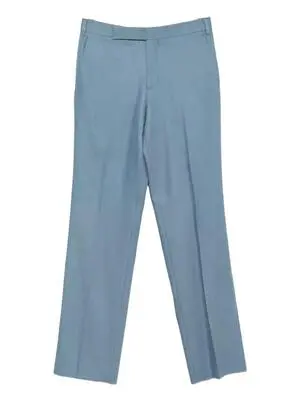 LARDINI Straight-leg Trousers - Blue