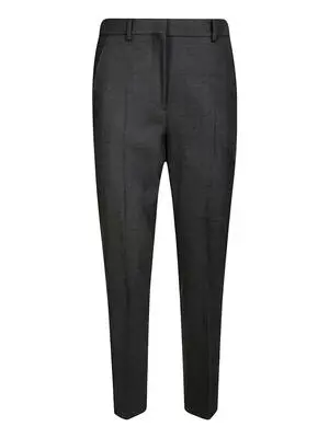INCOTEX Pressed-Crease Trousers