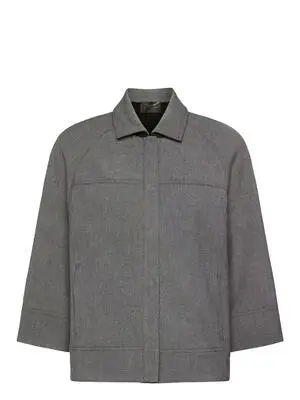 ELENA MIRO` Panelled Jacket - Grey