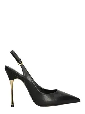 ANDREA CARRANO Slingback Stiletto Pumps - Black