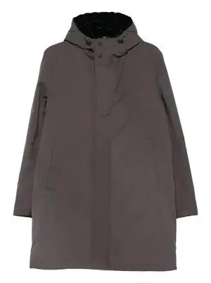 Herno Hooded Coat - Grey