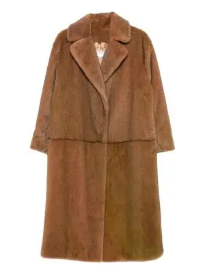 Antonelli Firenze Fritella Single-breasted Coat - Brown
