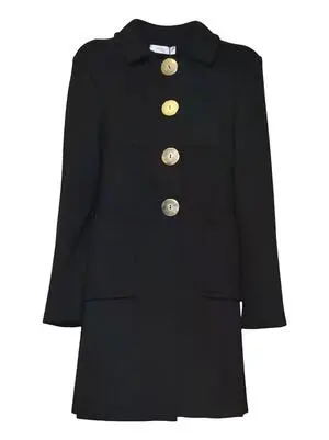 CHARLOTT Buttoned Single-Breasted Coat