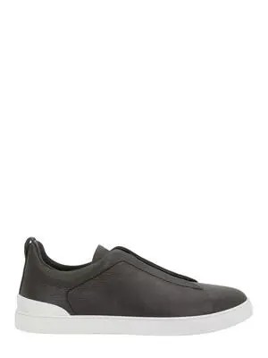 Zegna Triple Stitch™ Sneakers - Brown