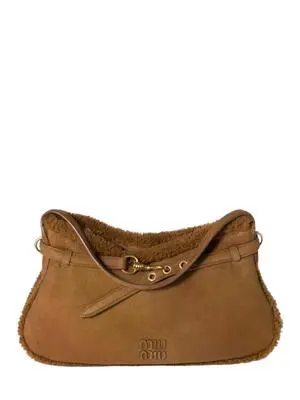 Miu Miu Aventure Shoulder Bag - Brown