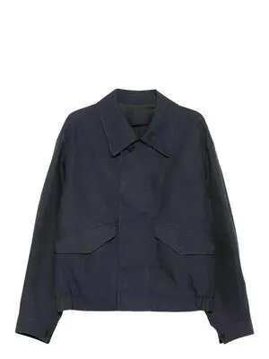 LEMAIRE Cotton Shirt Jacket - Blue