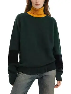 1989 STUDIO Roll-neck Sweater - Green