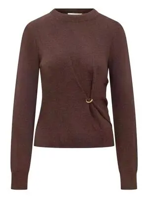 Isabel Marant Ring Detail Cosima-gb Sweater - Red