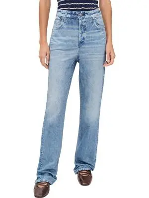 Rag & Bone Miramar Terry Shea Straight Pants - Tessa