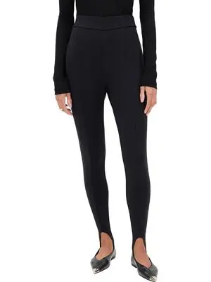 LE BOP Maris Ponte Leggings - Black