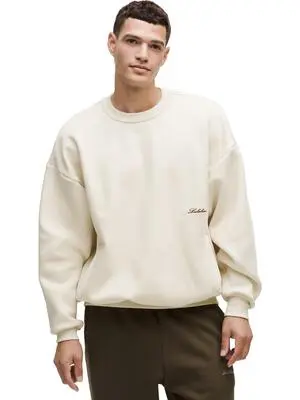 Lululemon Big Cozy Crewneck Sweatshirt - Light Ivory