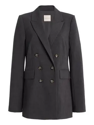 FAVORITE DAUGHTER The Phoebe Blazer - Grey