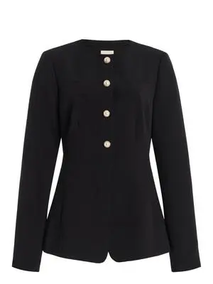 FAVORITE DAUGHTER Clocking In Top - Black