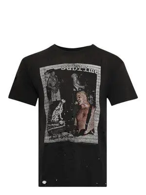 EARTHLING VIP Sublime Vintage Tee Black - A