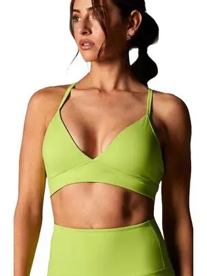 TAVI Adjustable Studio Bra - Lime