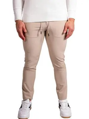 MACEOO Everyday Ebony Slim Fit Trousers Brown