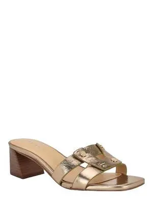 Calvin Klein Andrae Slide Sandal - Bronze