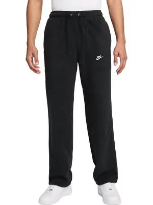 Nike Club Fleece Loose Fit Sweatpants - Black/white