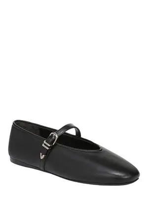 FAVORITE DAUGHTER Margot Mary Jane Flat - Black