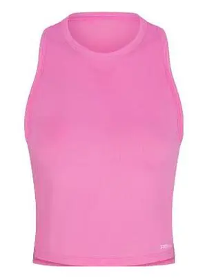 PB5STAR Cropped Racerback Tank Top - Pink