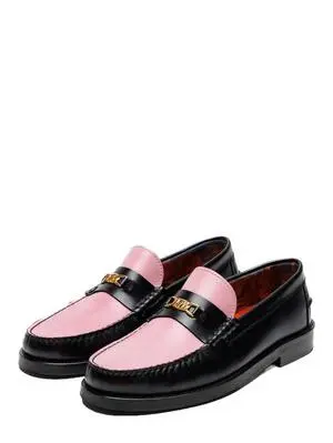 NAKED WOLFE Roma Diamond Loafer - Pink