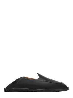 NAKED WOLFE Reef Leather Slip-on - Black