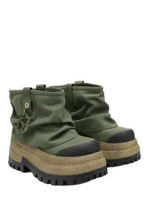 NAKED WOLFE Naked Wolfe Dream Canvas Boots Army Green