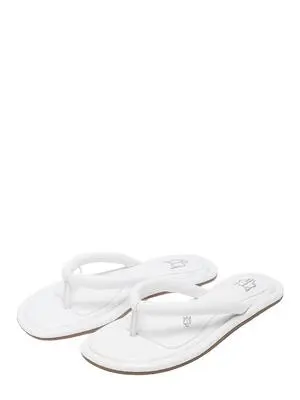 NAKED WOLFE Grenada Leather Sandal - White