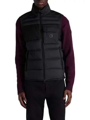 Moncler Estagnous Down Puffer Vest - Black